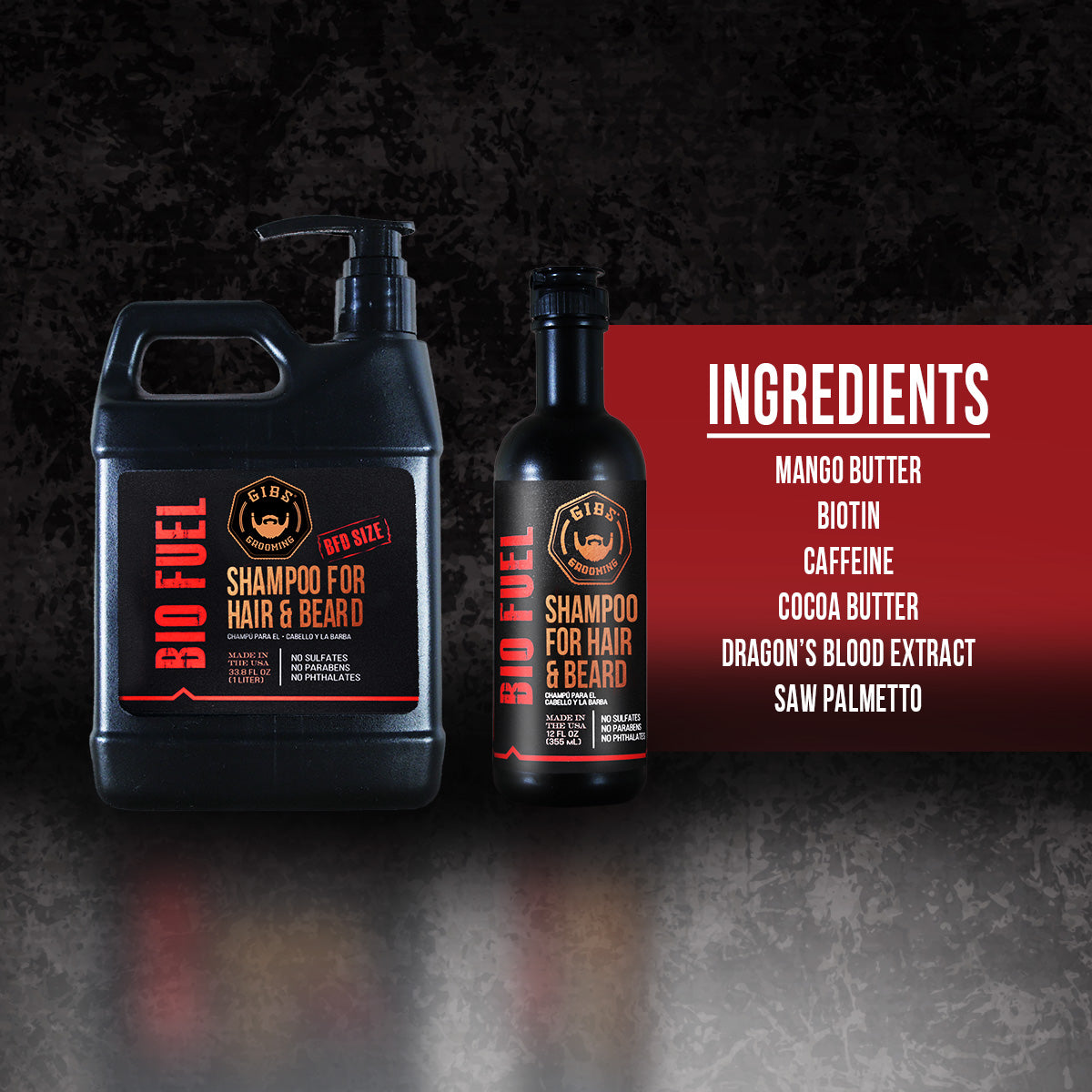 Biofuel Shampoo 12 oz – Gibs Grooming