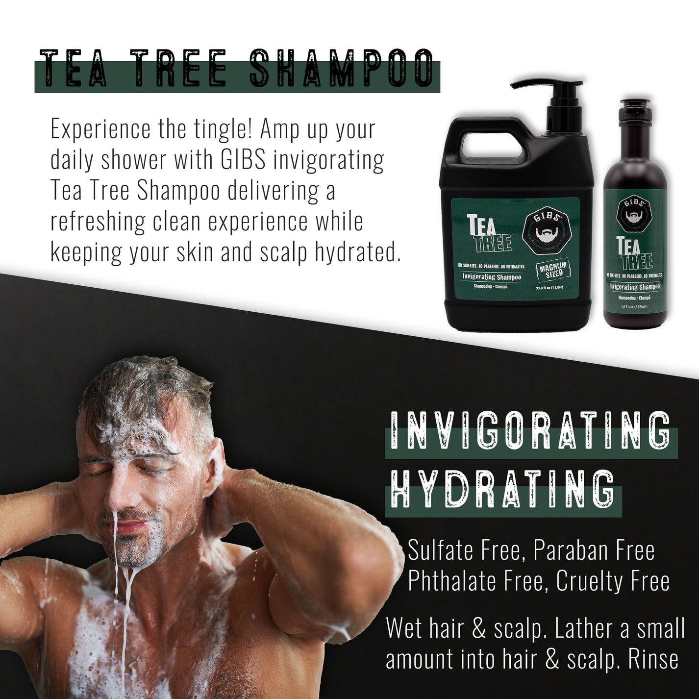 Tea Tree Shampoo – Gibs Grooming